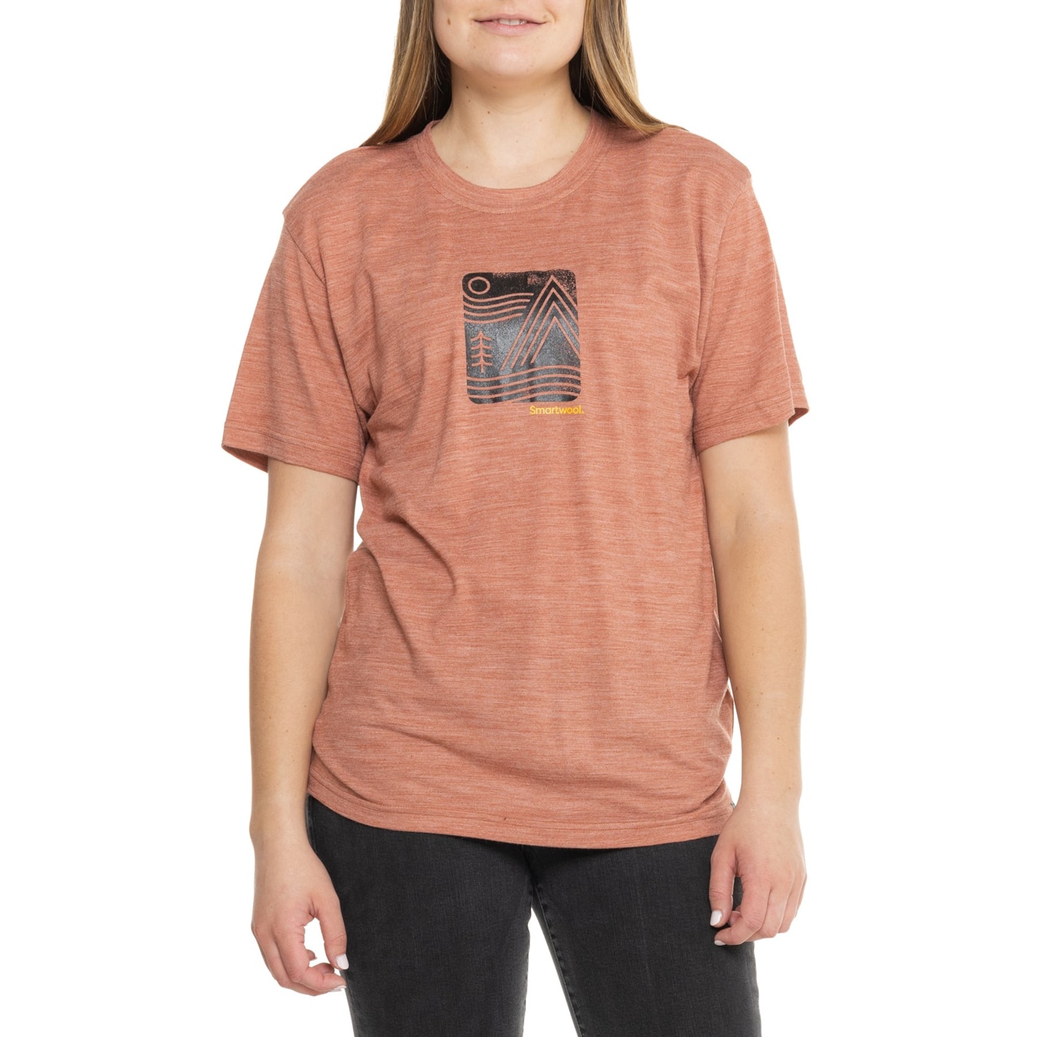 SmartWool Mountain Breeze Graphic T-Shirt - Merino Wool, Short Sleeve