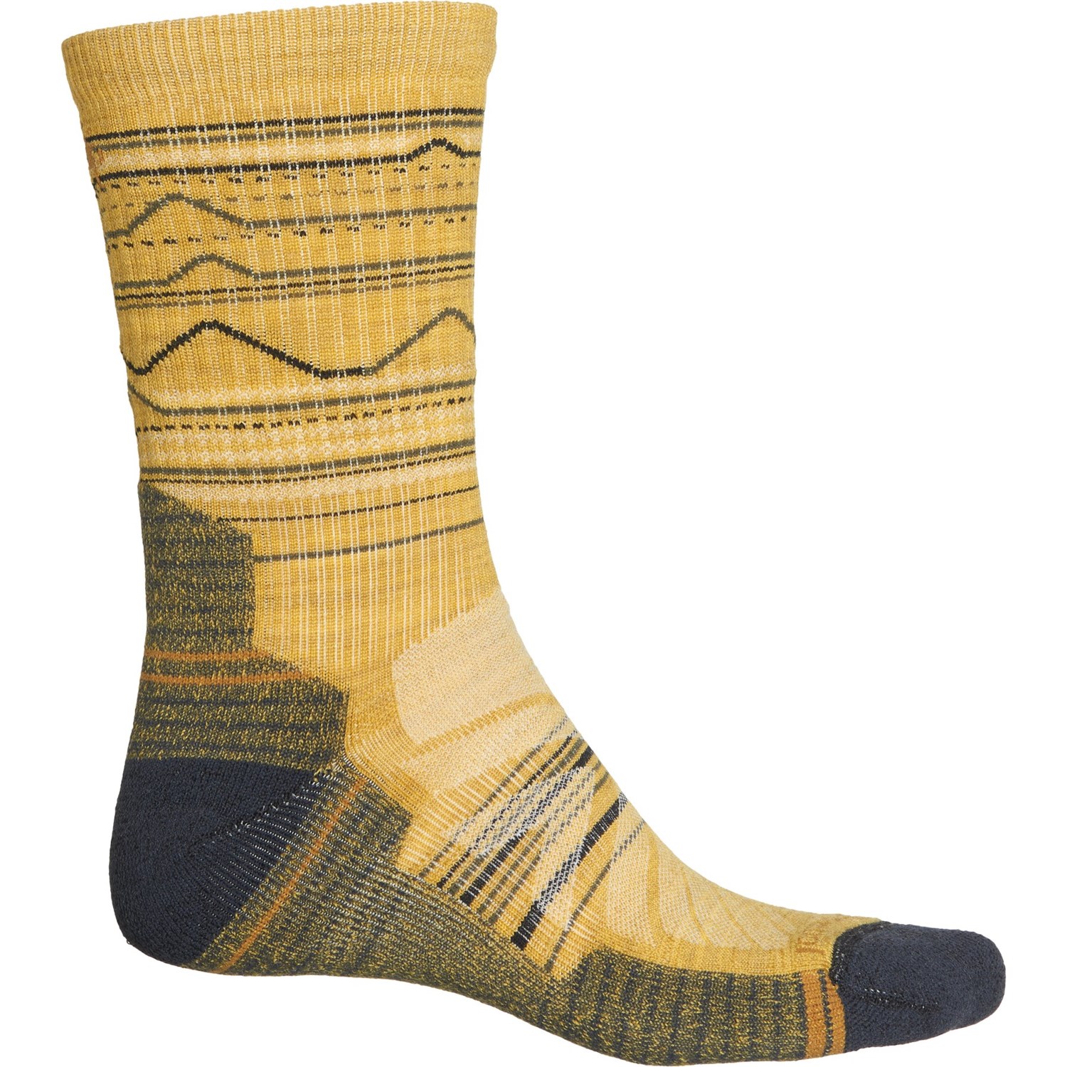SmartWool Mountain Range Pattern Hiking Socks (For Men)