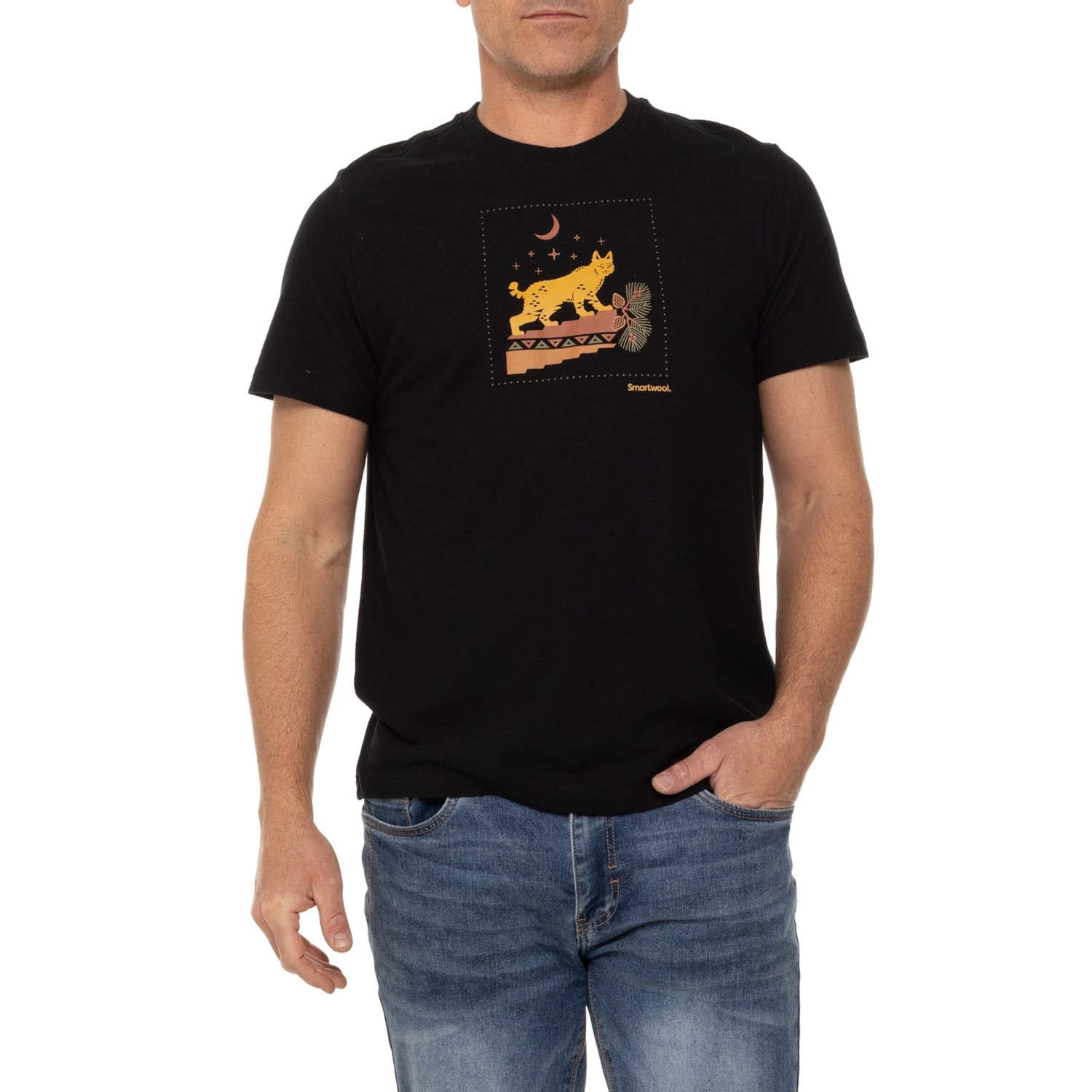 SmartWool Nightfall in the Forest Graphic T-Shirt - Merino Wool, Short ...