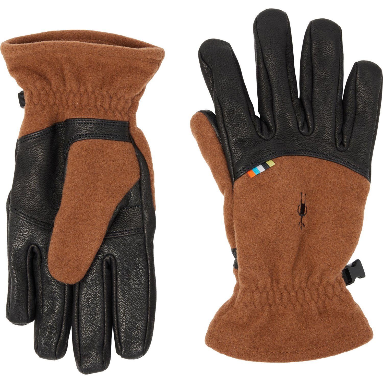 SmartWool Stagecoach Gloves - Merino Wool, Leather