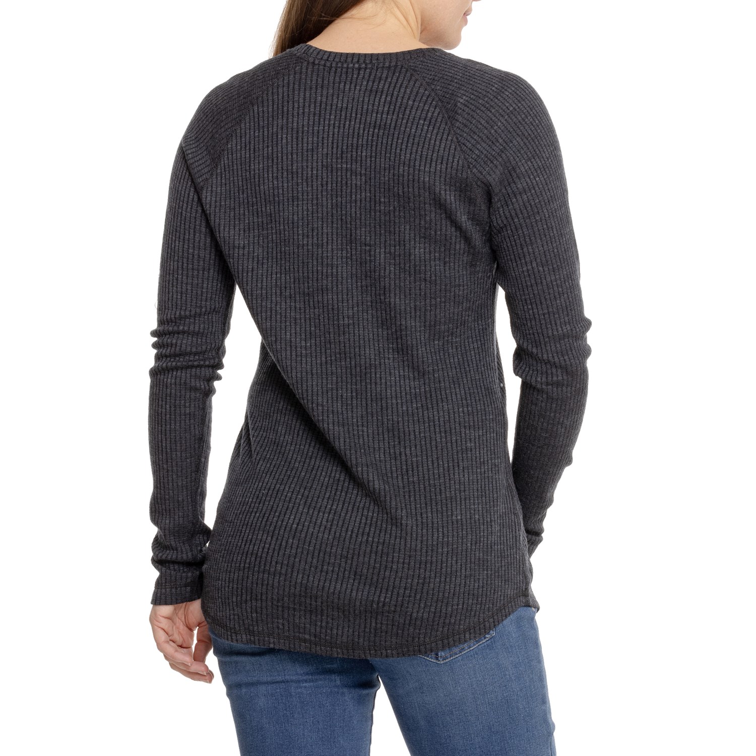 SmartWool Thermal Ribbed Crew Base Layer Shirt - Merino Wool, Long Sleeve