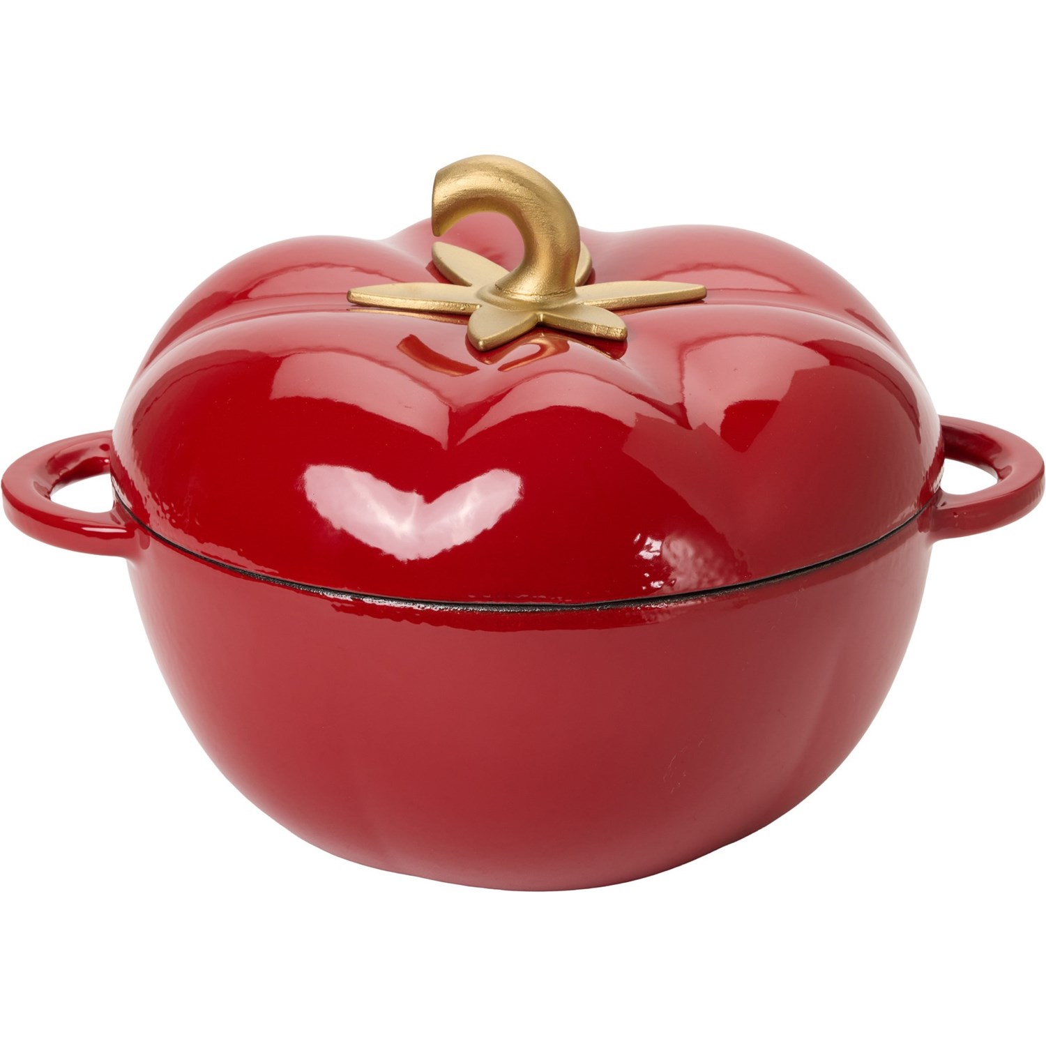 Smith & Clark Ironworks Enameled Cast Iron Tomato Dutch Oven - 4 qt ...