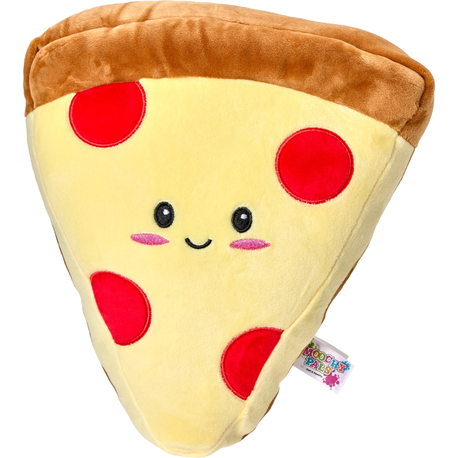 SMOOCHY PALS Pizza Plush Toy - 9” - Save 30%