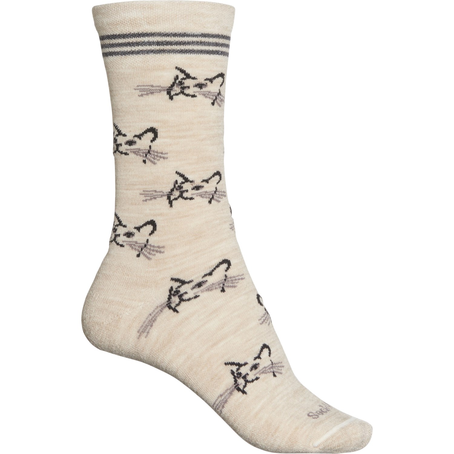 Sockwell Essential Comfort Cuddle Kitty Socks (For Women) - Save 46%