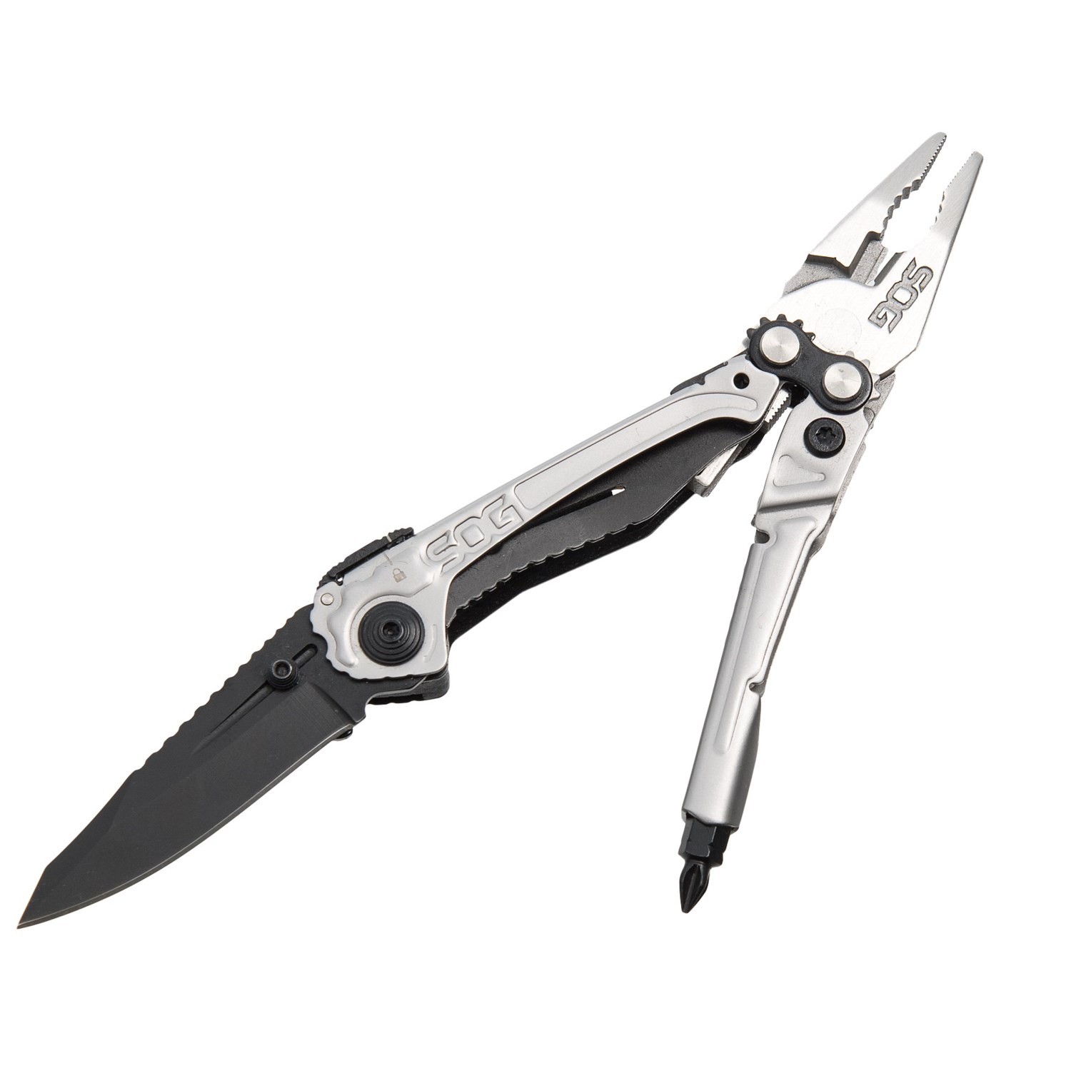 SOG Reactor Folding Knife and Multi-Tool – Assisted Opening, Stainless ...