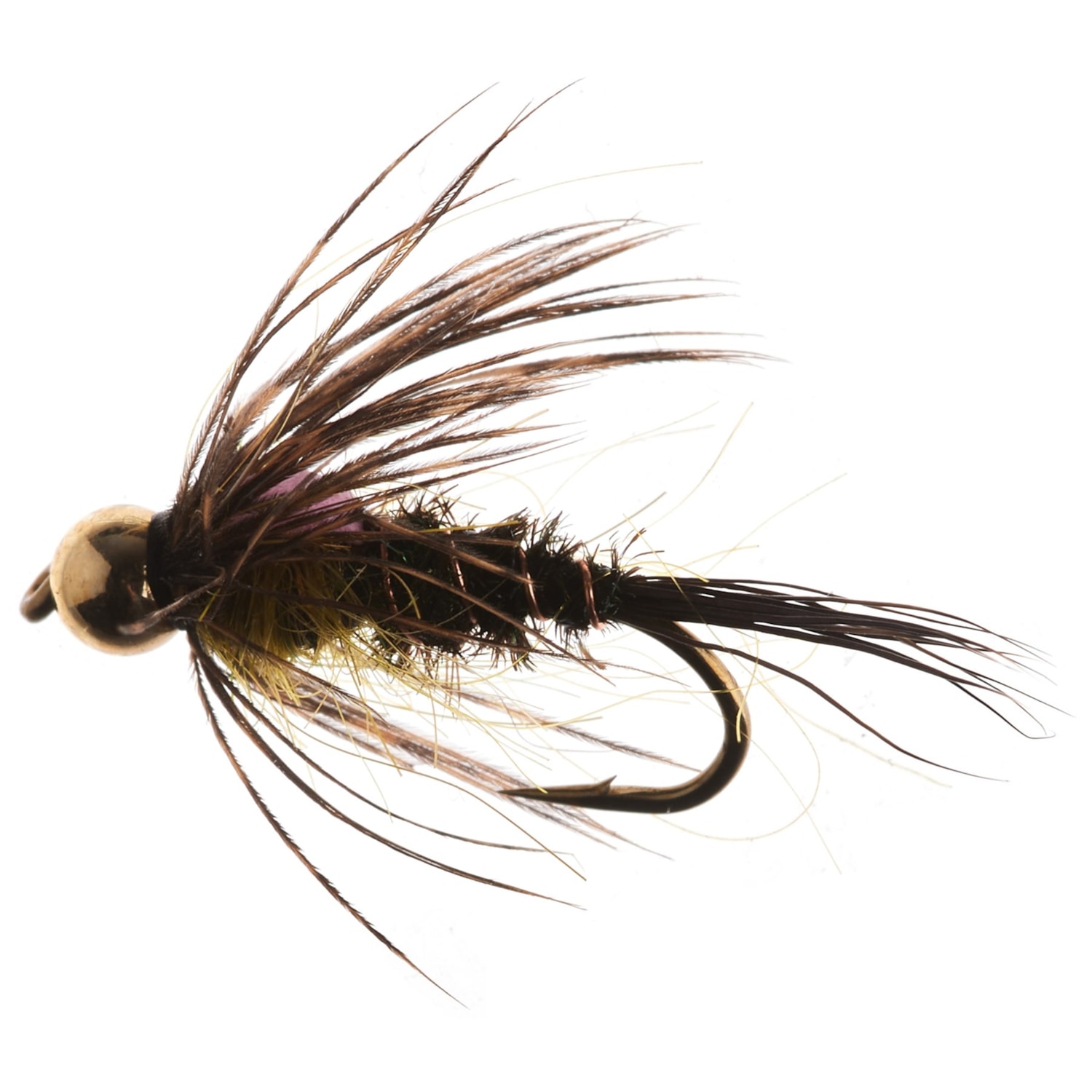 SOLITUDE FLY COMPANY Jean’s Bead Head Soft Hackle Emerger Fly - Dozen ...