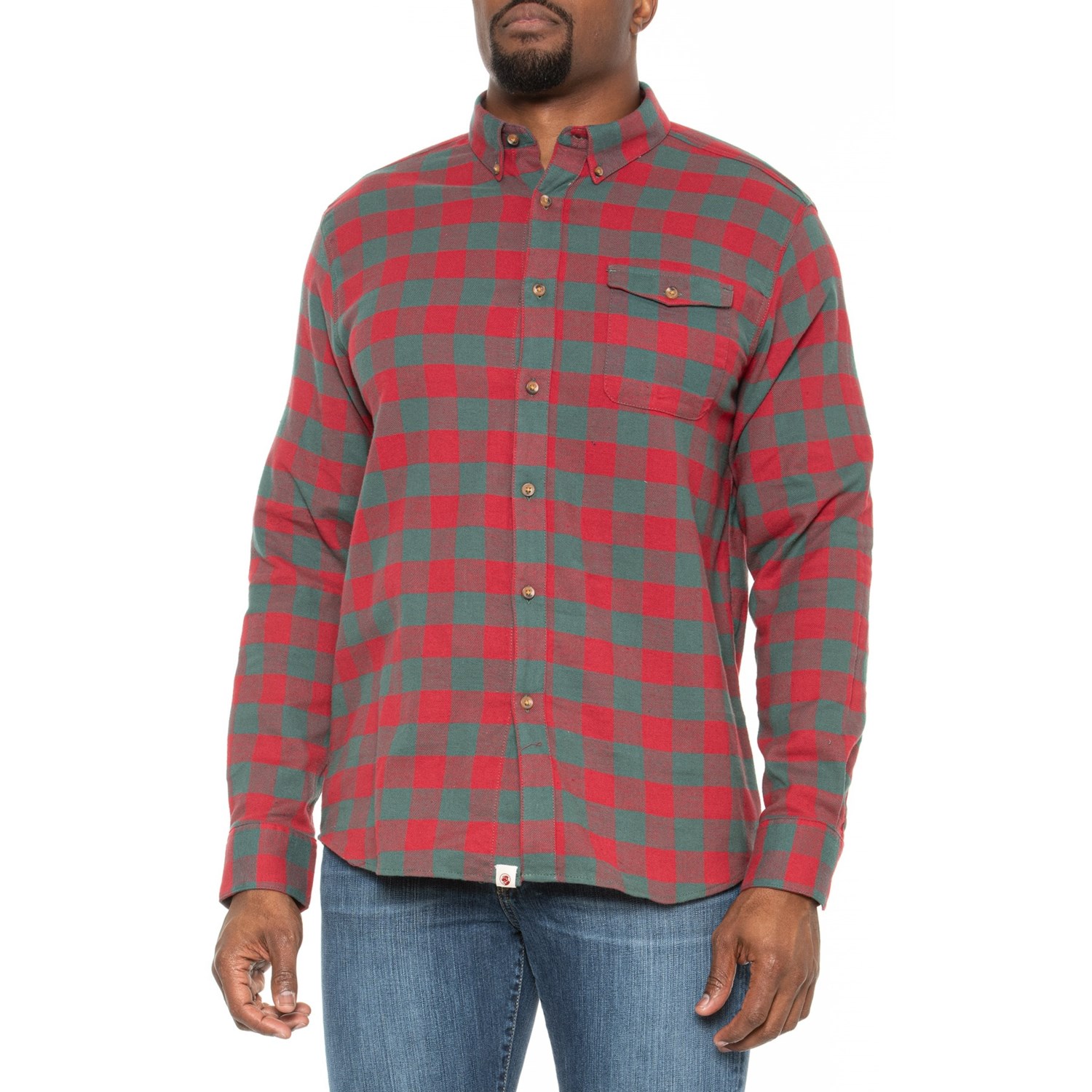 Southern Proper Southern Faunsdale Flannel Shirt - Long Sleeve - Save 78%
