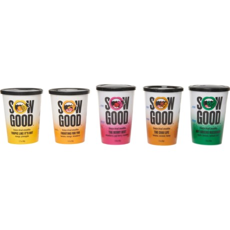 Sow Good Assorted Freeze-Dried Smoothies - 5-Pack - Save 28%