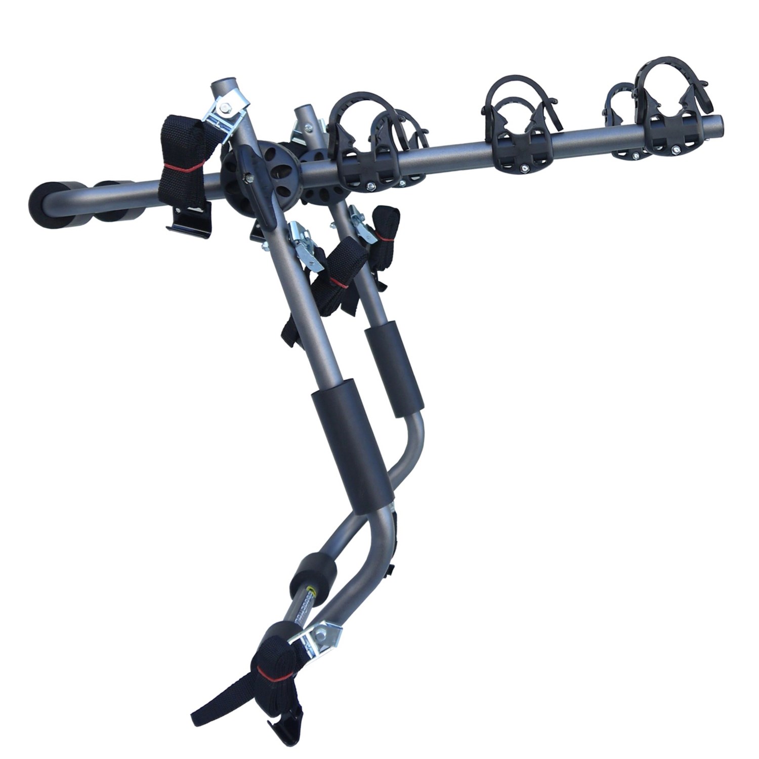SpareHand Systems ’ 3-bike trunk rack transports up to three bicycles ...