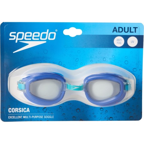 Speedo Corsica Swim Goggles (For Men and Women) - Save 50%
