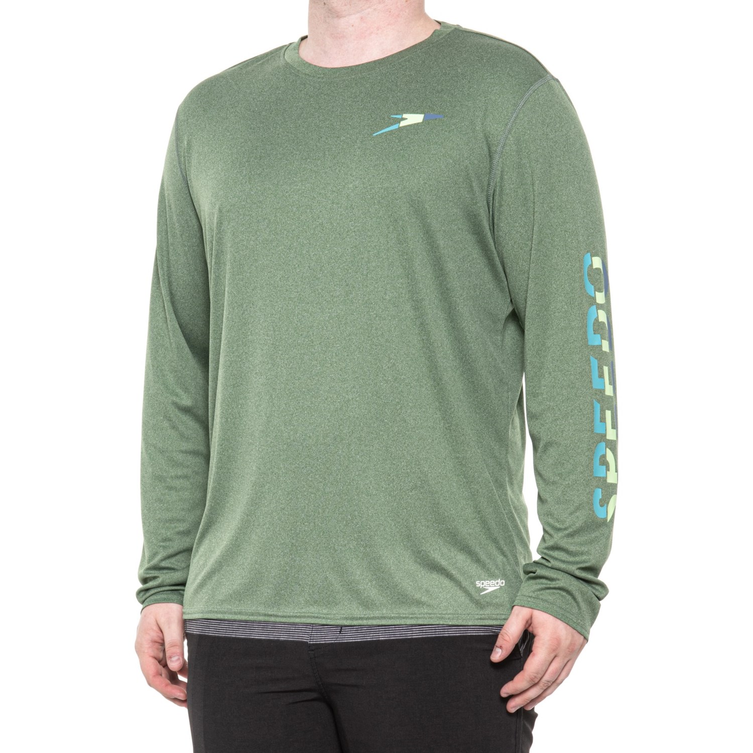 Speedo Graphic Swim Shirt (For Men) - Save 40%