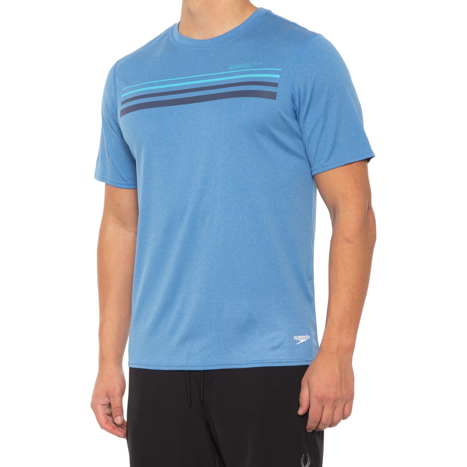 Speedo Graphic Swim Shirt (For Men) - Save 40%