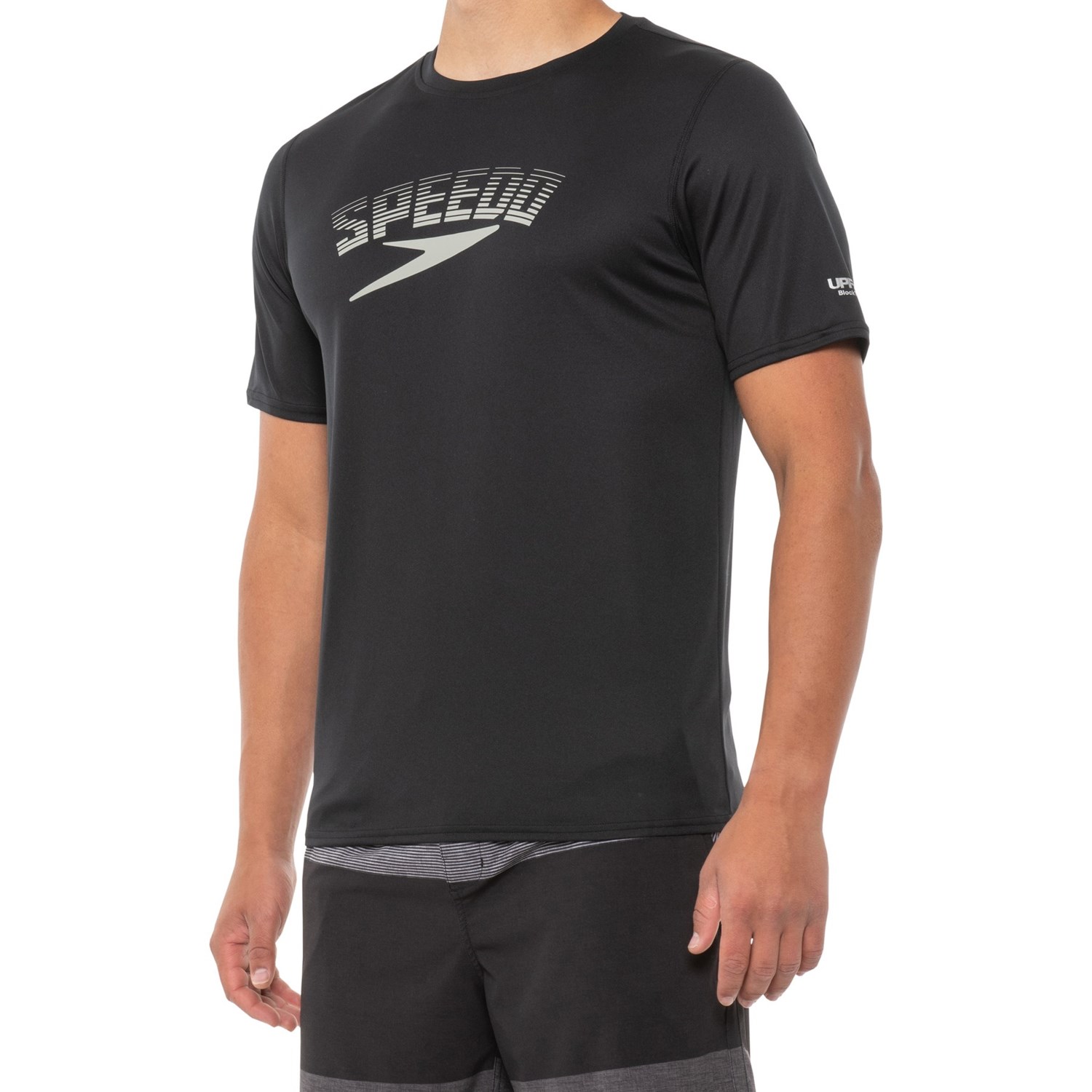 Speedo Graphic Swim Shirt (For Men) - Save 40%
