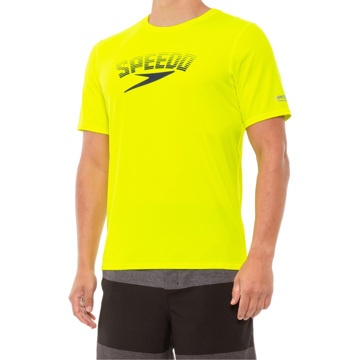 Speedo Graphic Swim T-Shirt (For Men) - Save 40%