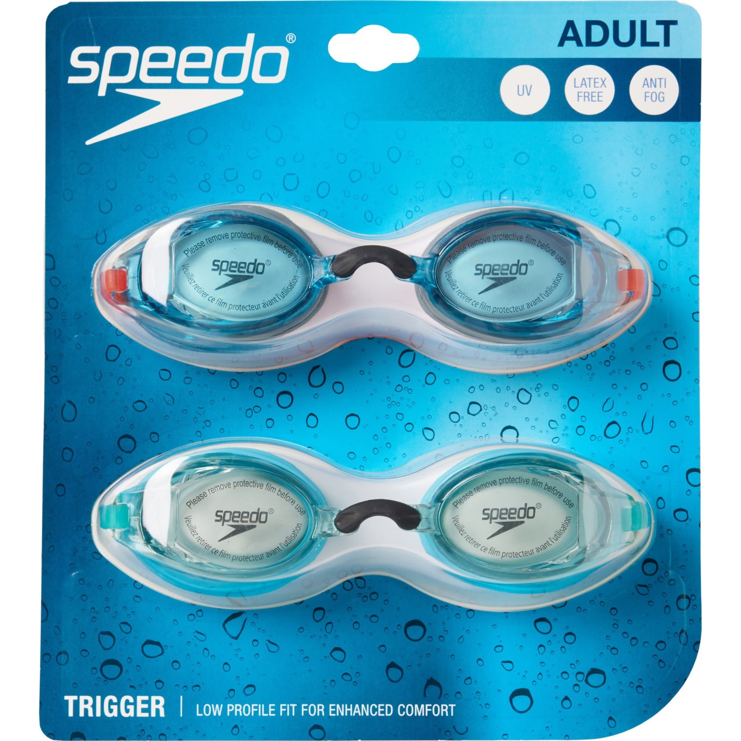 Speedo Trigger Swim Goggles - 2-Pack - Save 60%
