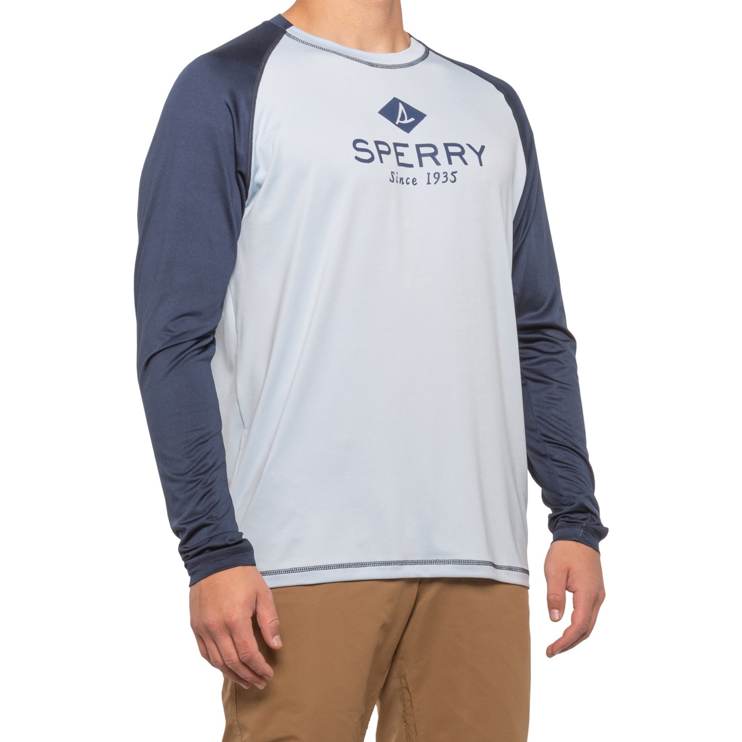 Sperry Raglan Rash Guard (For Men)