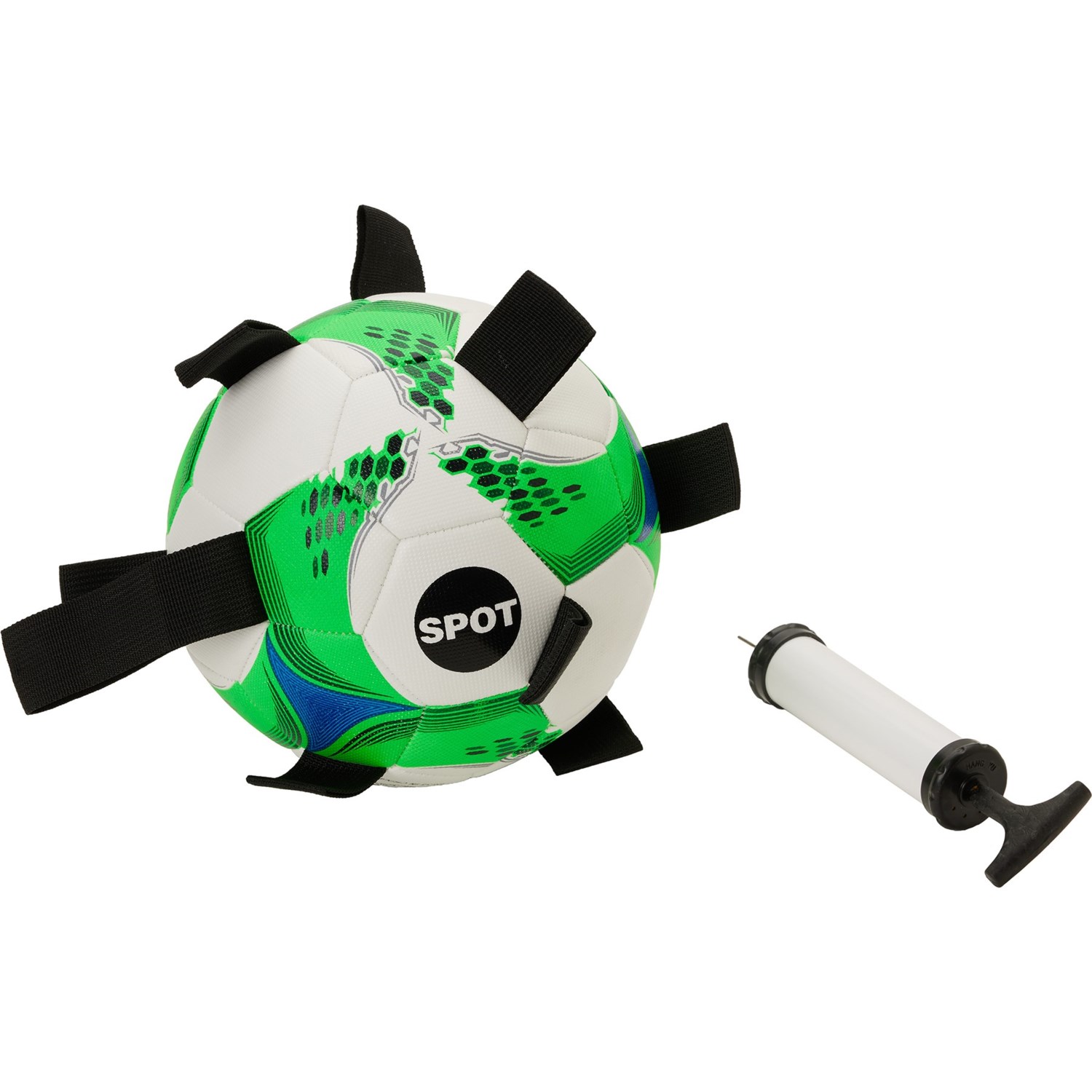Spot E-Z Tabs Soccer Ball Interactive Dog Toy - 9” - Save 33%