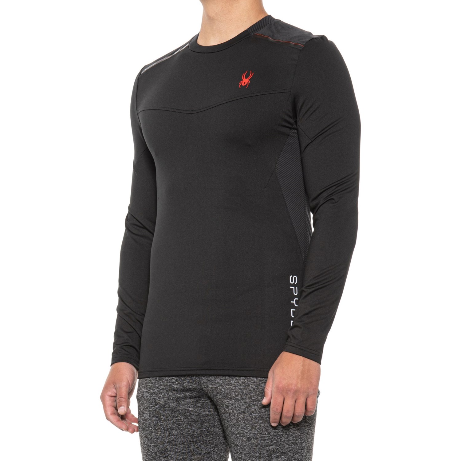 Spyder Brushed Crew Shirt (For Men)