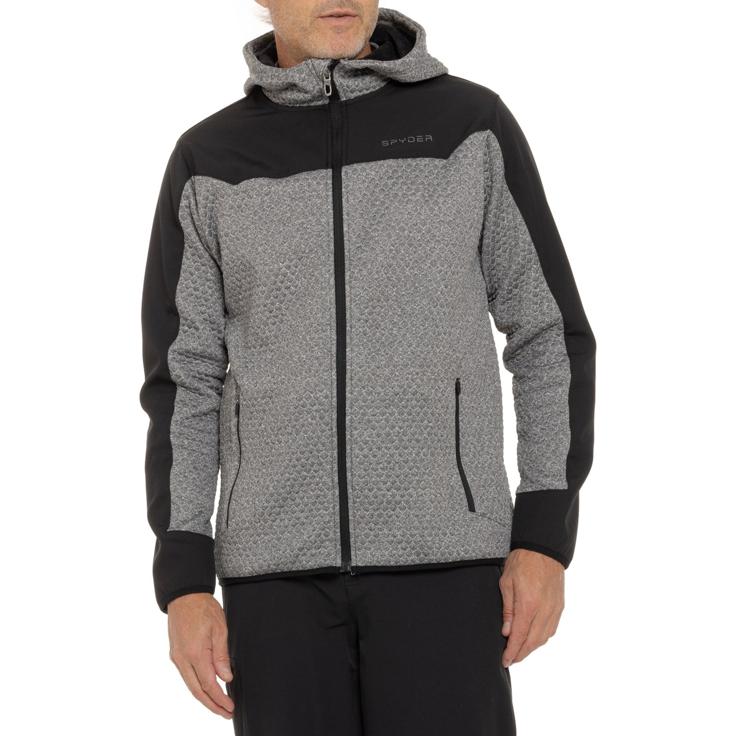 Spyder Honeycomb Quilted Hoodie - Full Zip