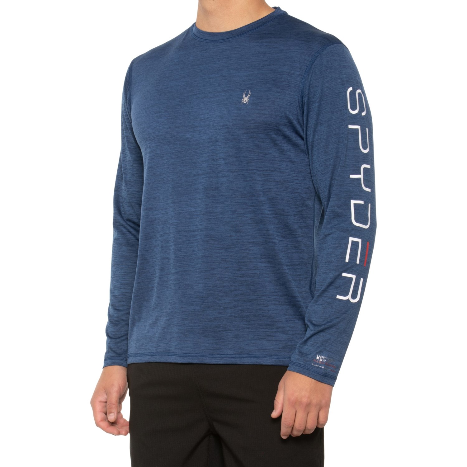 Spyder Logo Rash Guard (For Men)