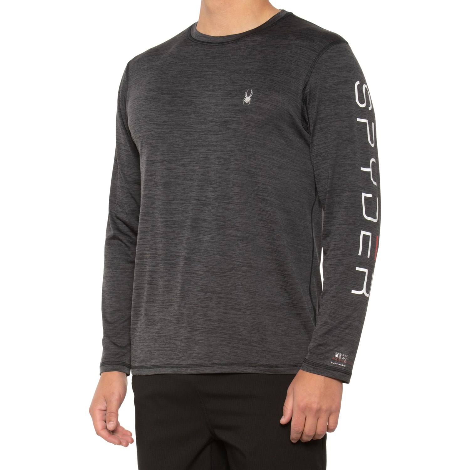 Spyder Logo Rash Guard - UPF 30+, Long Sleeve