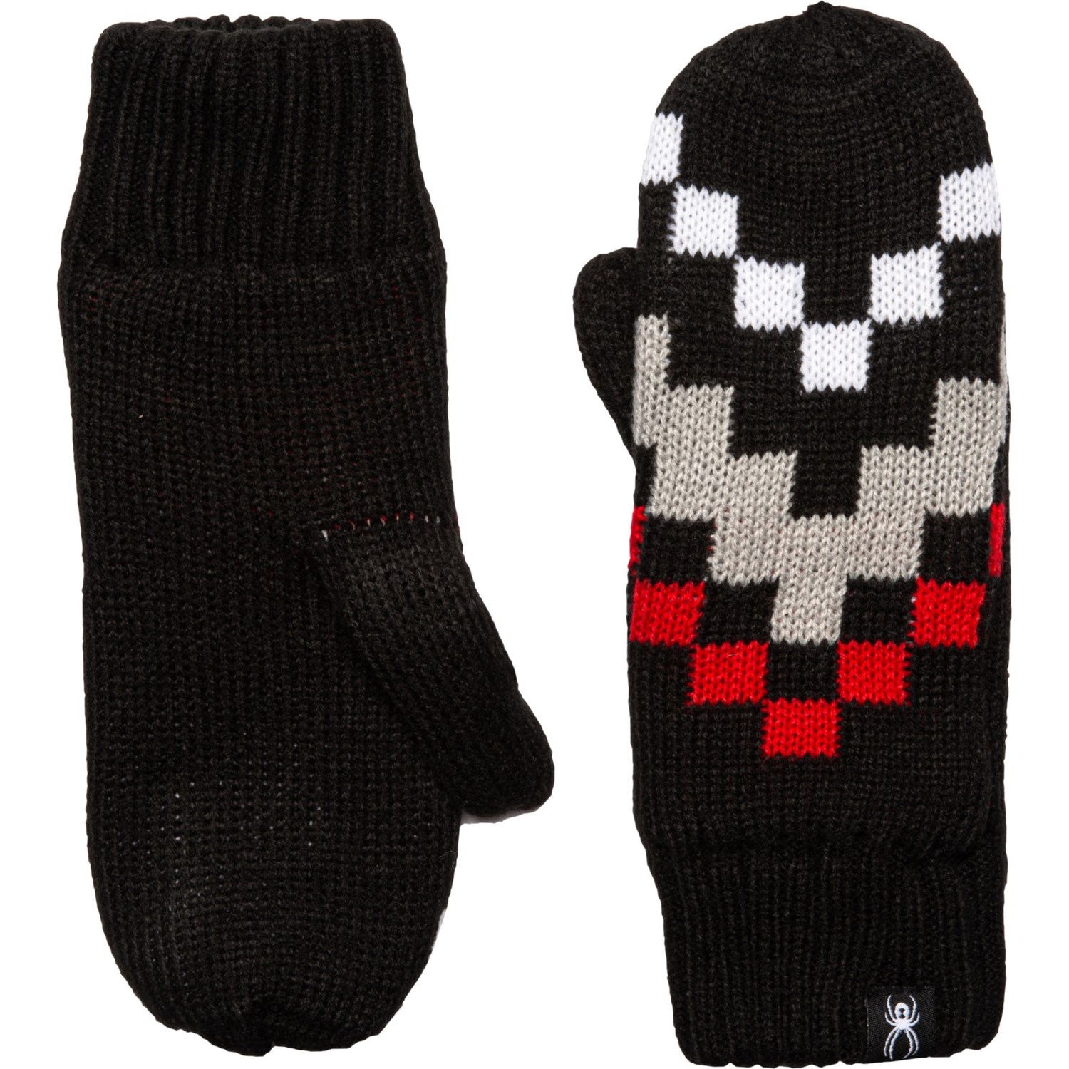 Spyder Oversized Fair Isle Mittens (For Women)