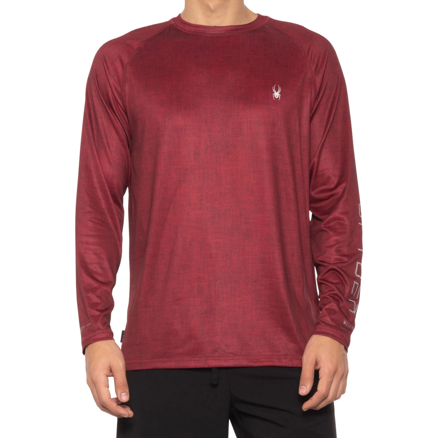 Spyder Print Rash Guard (For Men)