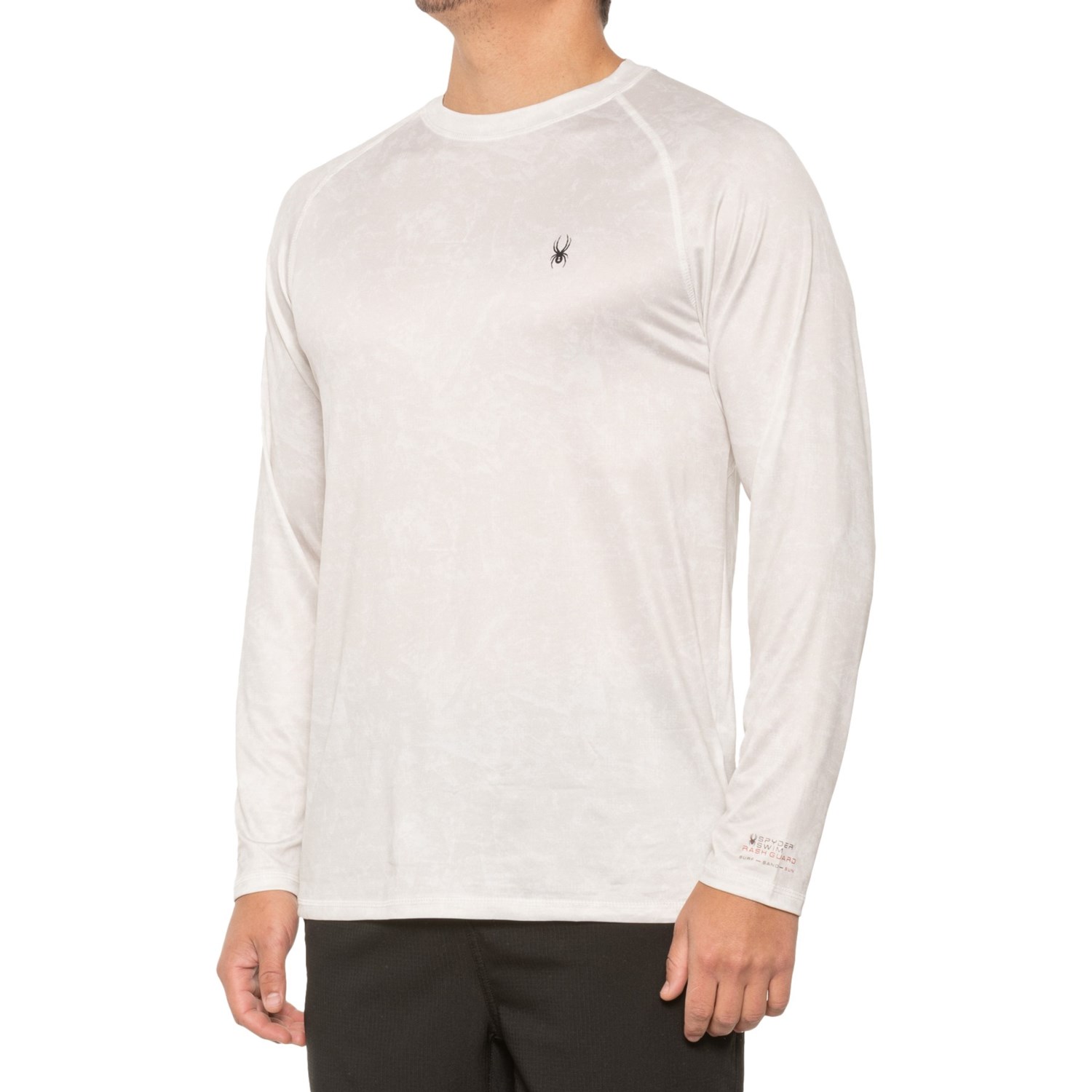 Spyder Printed Rash Guard (For Men)