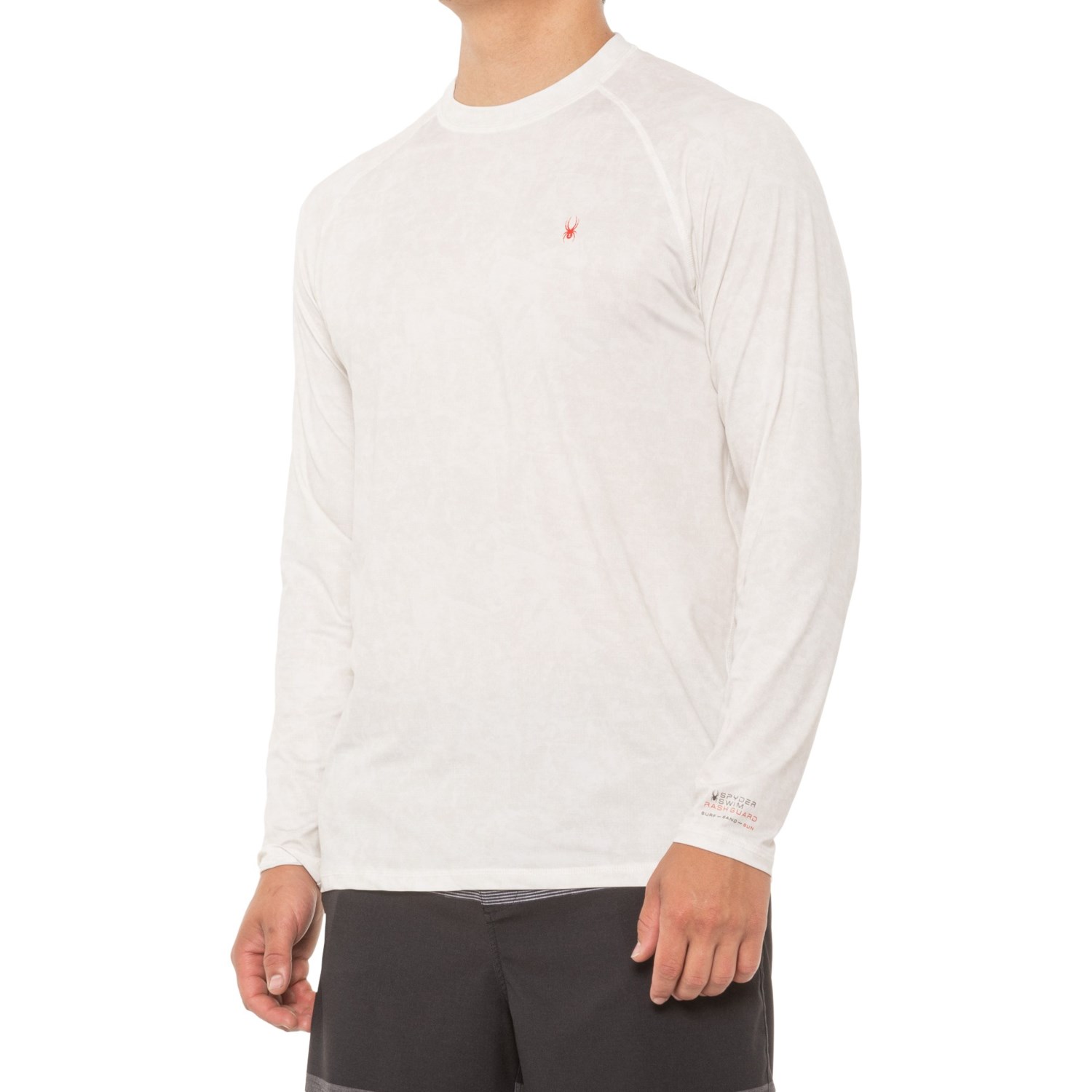 Spyder Printed Rash Guard (For Men)