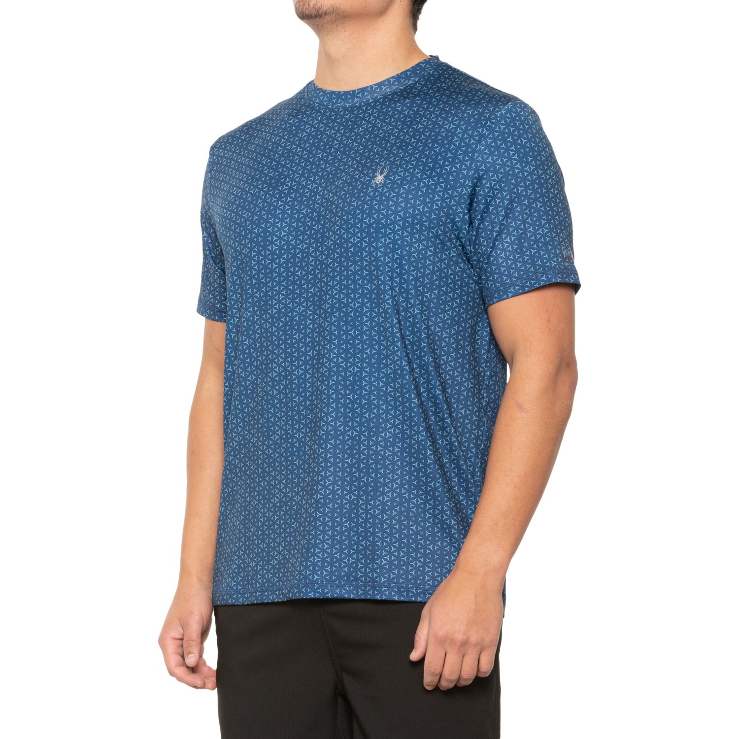 Spyder Printed Rash Guard (For Men)