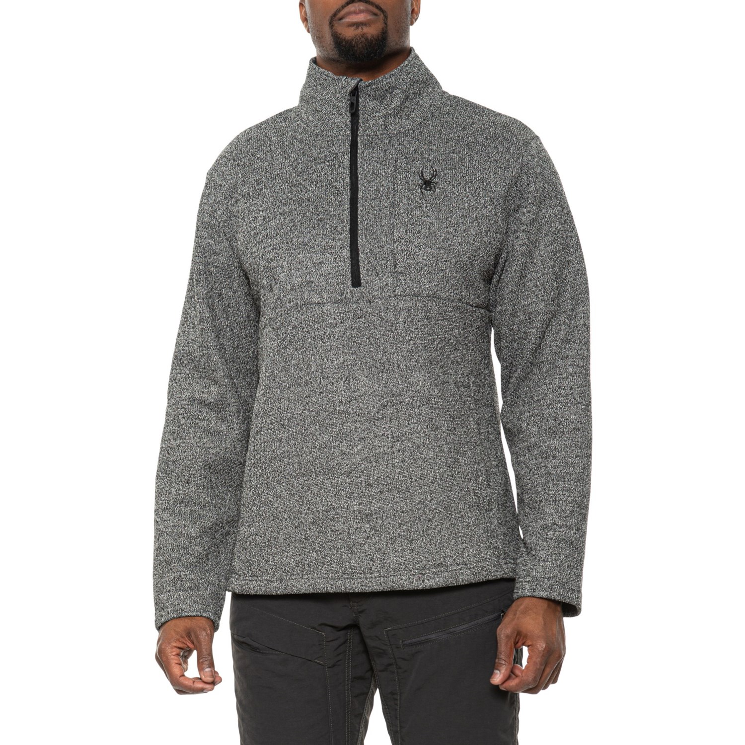 Spyder Pristine Bonded Fleece Sweater - Zip Neck
