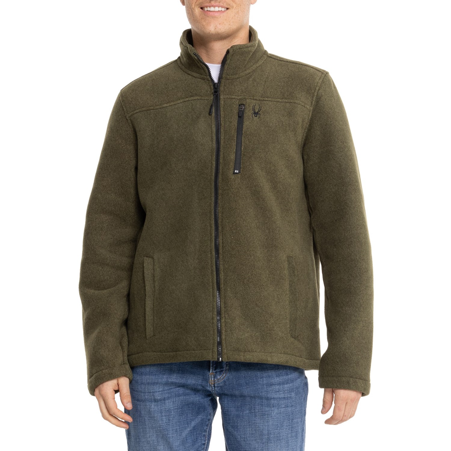 Spyder Stripe Fleece Jacket - Full Zip