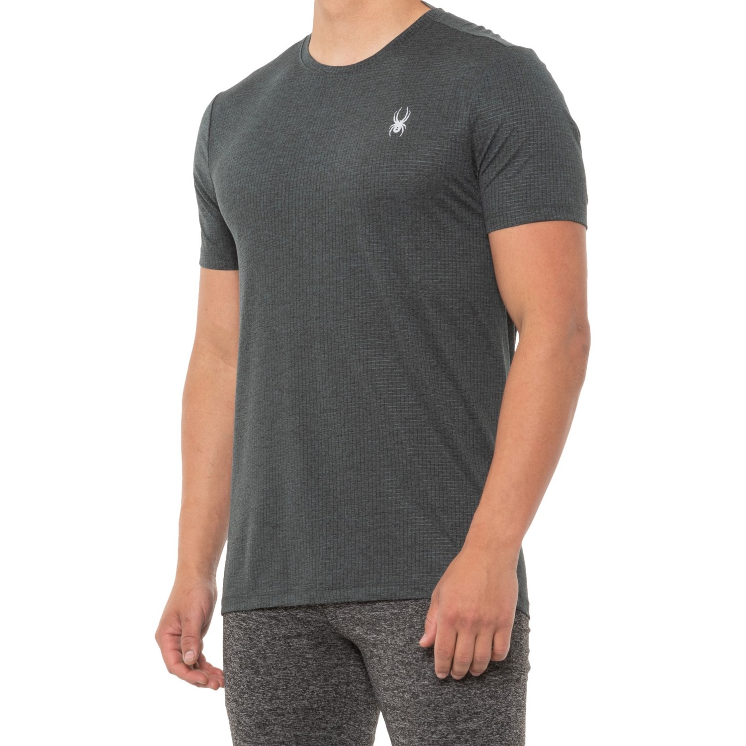 Spyder Textured Knit T-Shirt (For Men)