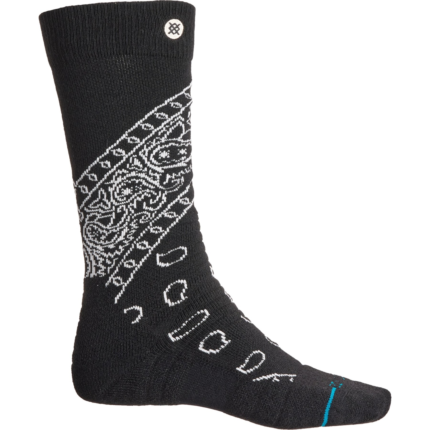 Stance Barrio Midweight Snow Socks (For Men) - Save 51%