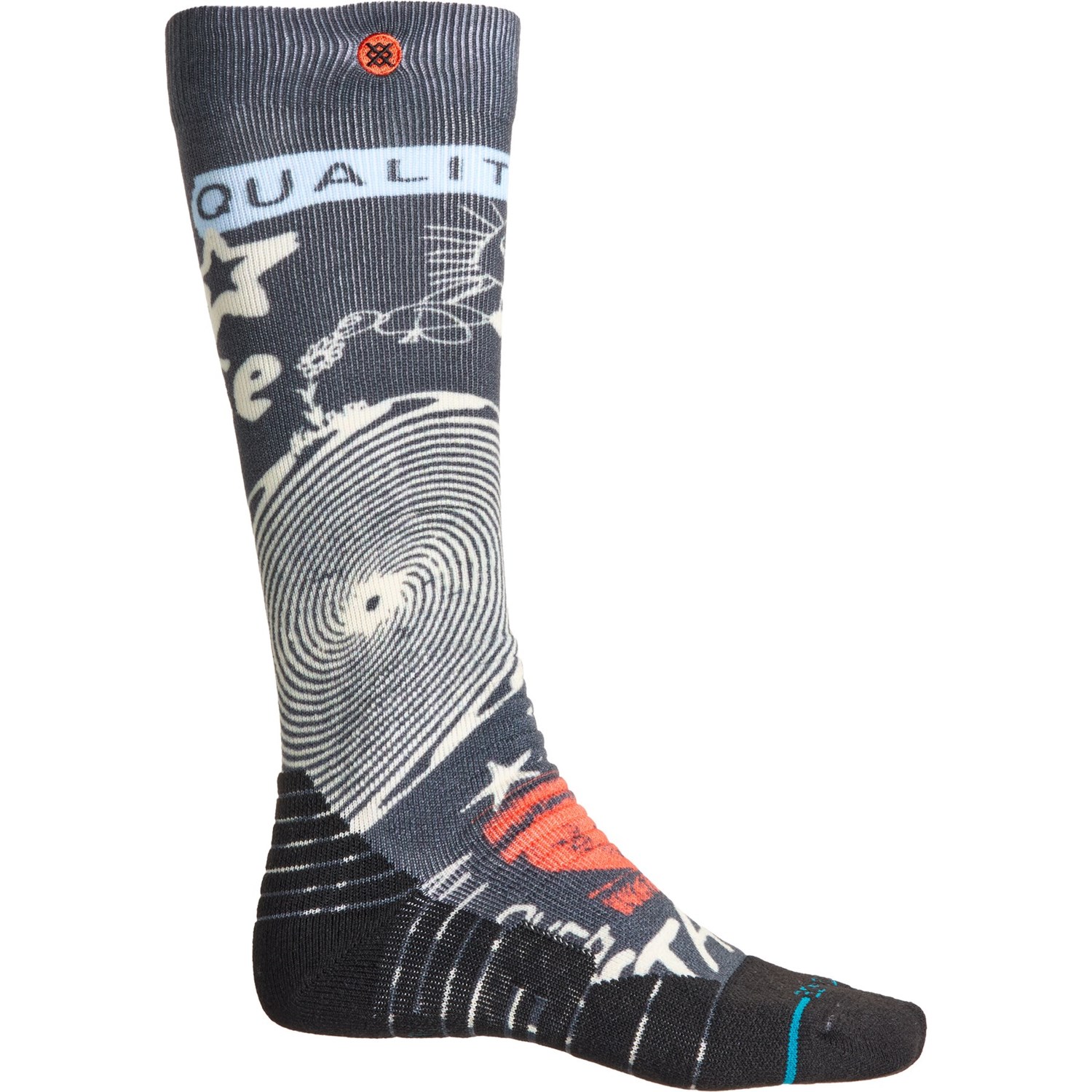 Stance Brand Love Midweight Snow Socks (For Men) - Save 44%