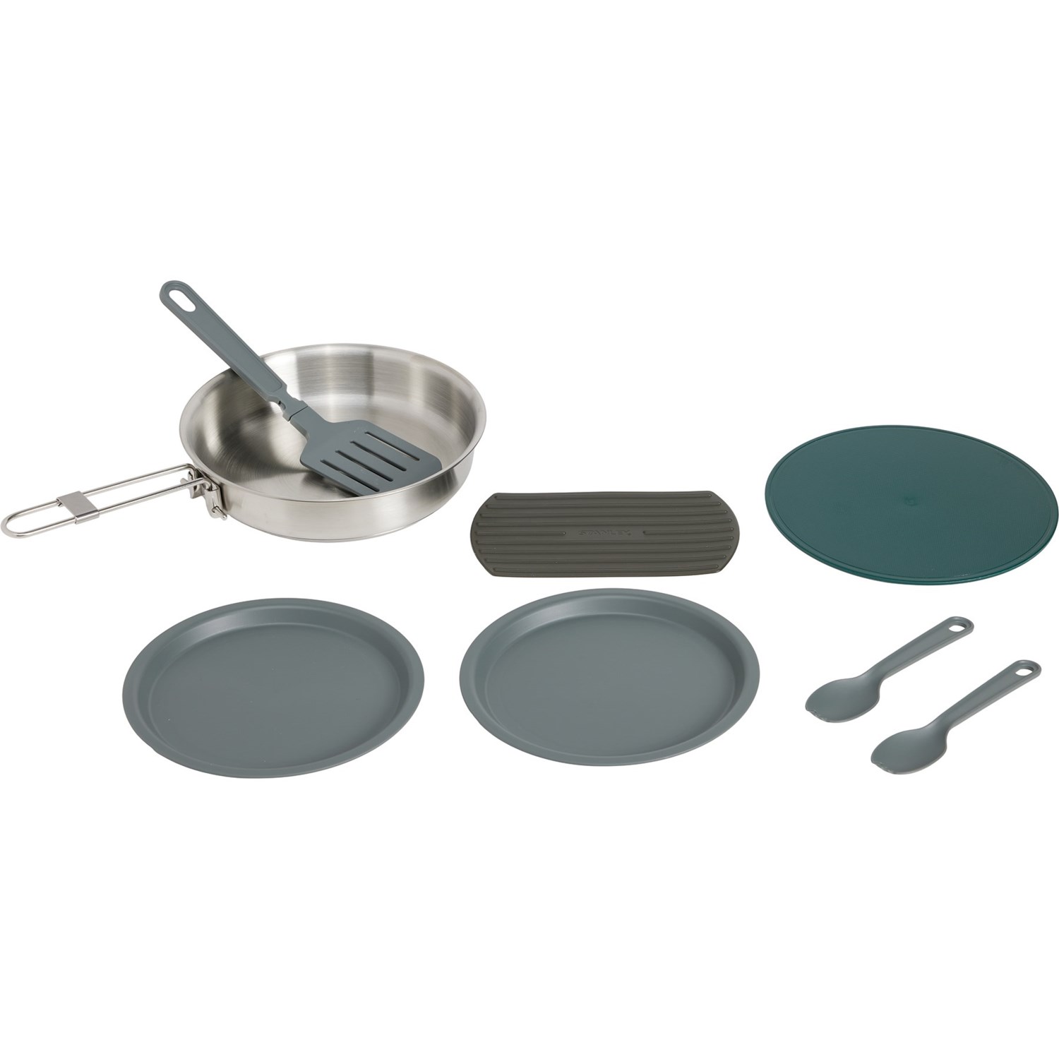 Stanley Adventure All-in-One Fry Pan Camp Cook Set - 9-Piece, Stainless ...