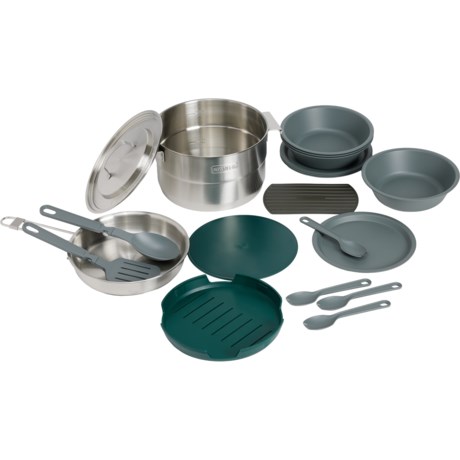 Stanley Adventure Base Camp Cook Set - 3.7 qt., 21-Piece - Save 44%