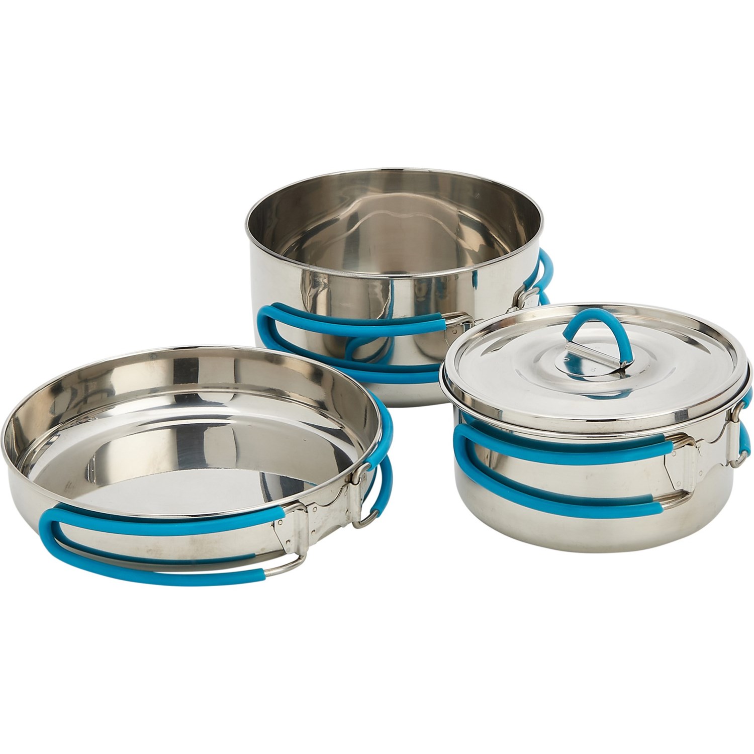 Stansport Stainless Steel Cook Set - 5-Piece - Save 42%