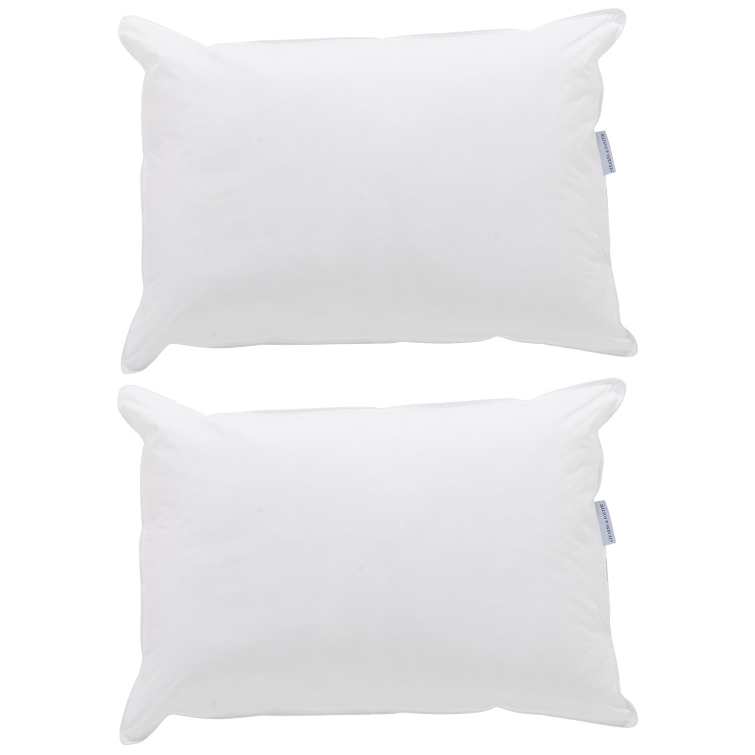 Stearns and Foster 230 TC Calm and Comfort Pillows - 2-Pack, Standard ...