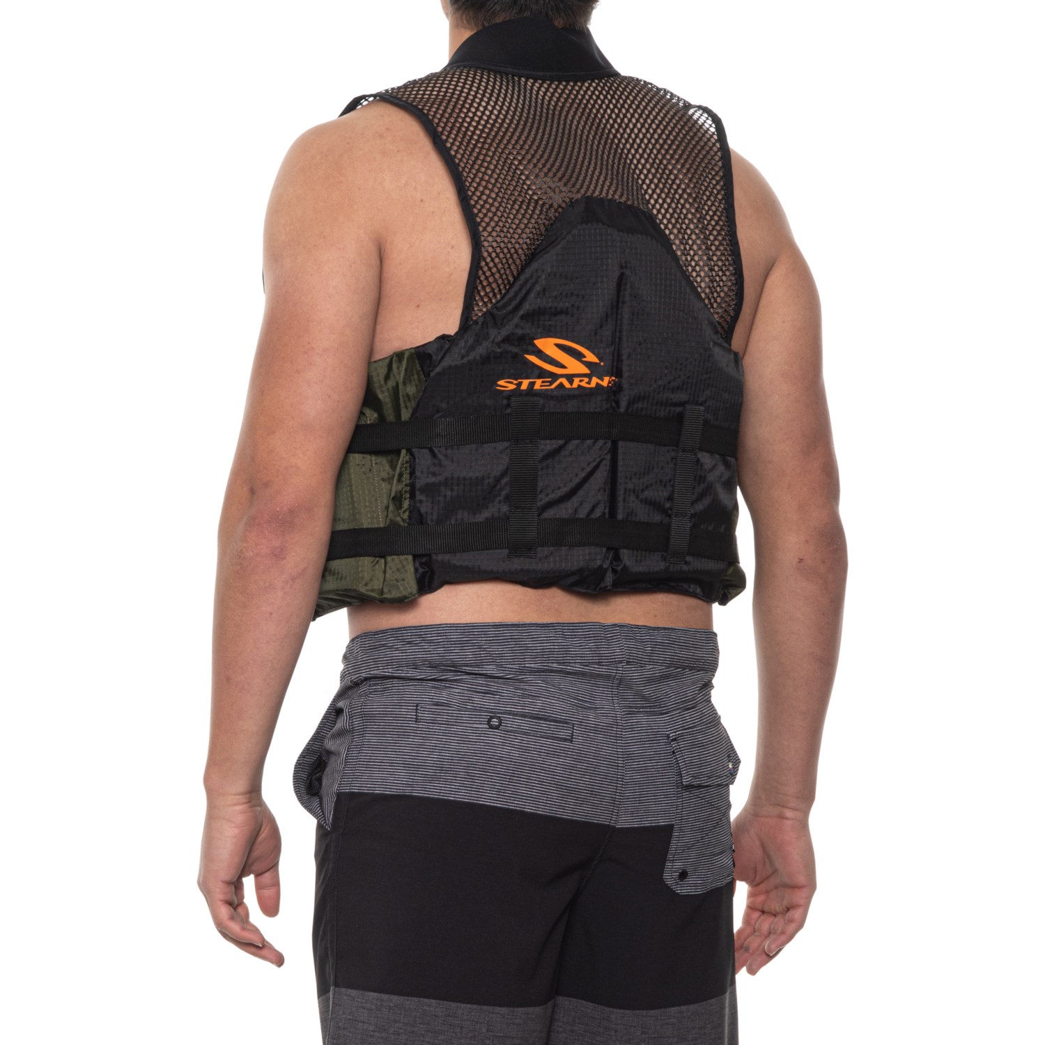 Stearns Comfort Series Collared Fishing Type III PFD Life Jacket (For ...