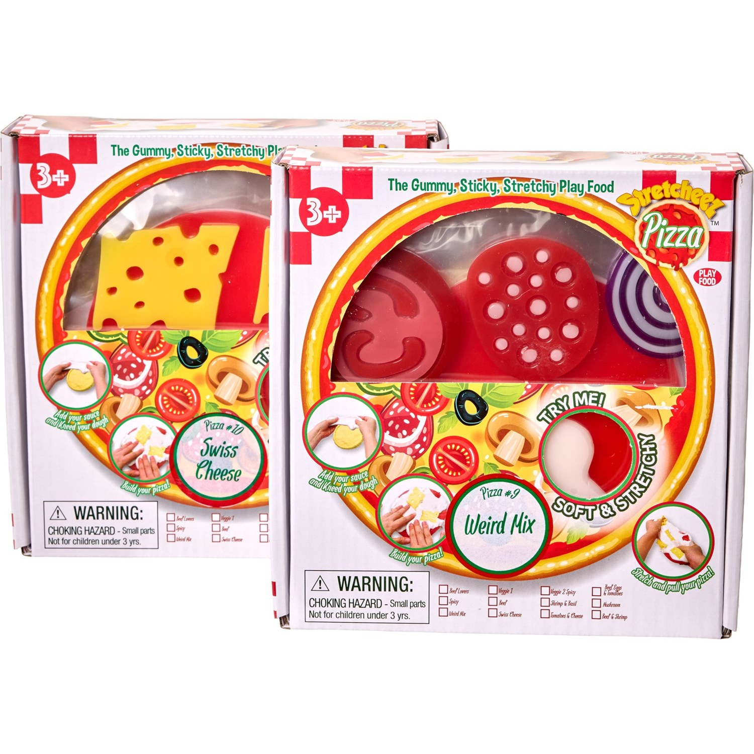 Stretcheez Pizza Play Food Toy - 2-Pack - Save 52%
