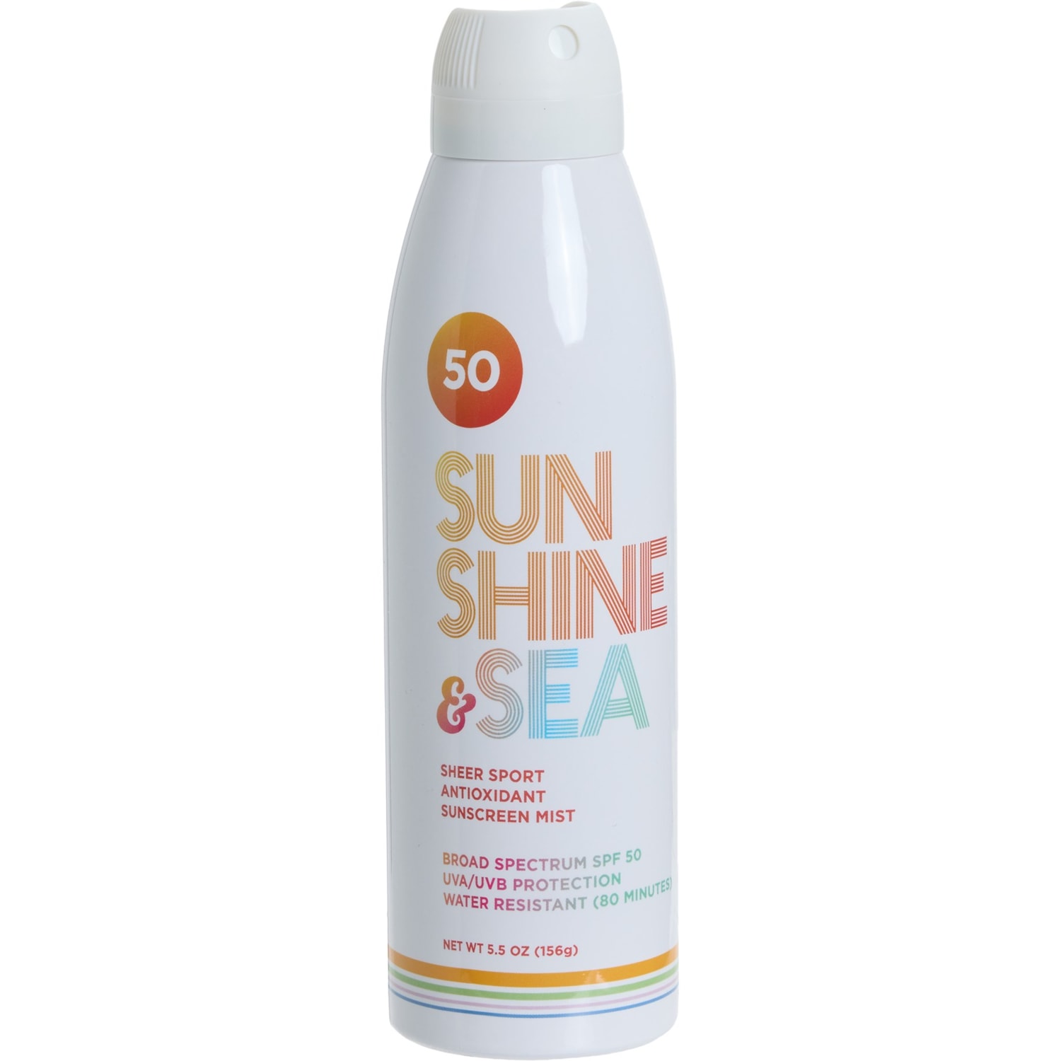 Sunshine & Sea Sheer Sport Antioxidant Sunscreen Mist Spray - SPF 50 ...