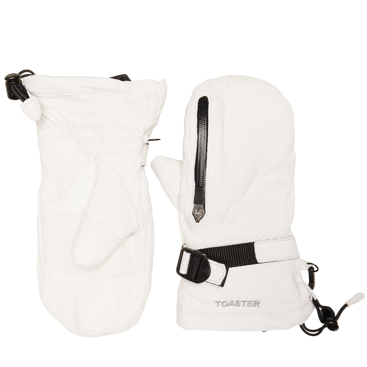 Swany Legend Mittens - Leather, Touchscreen Compatible - Save 50%