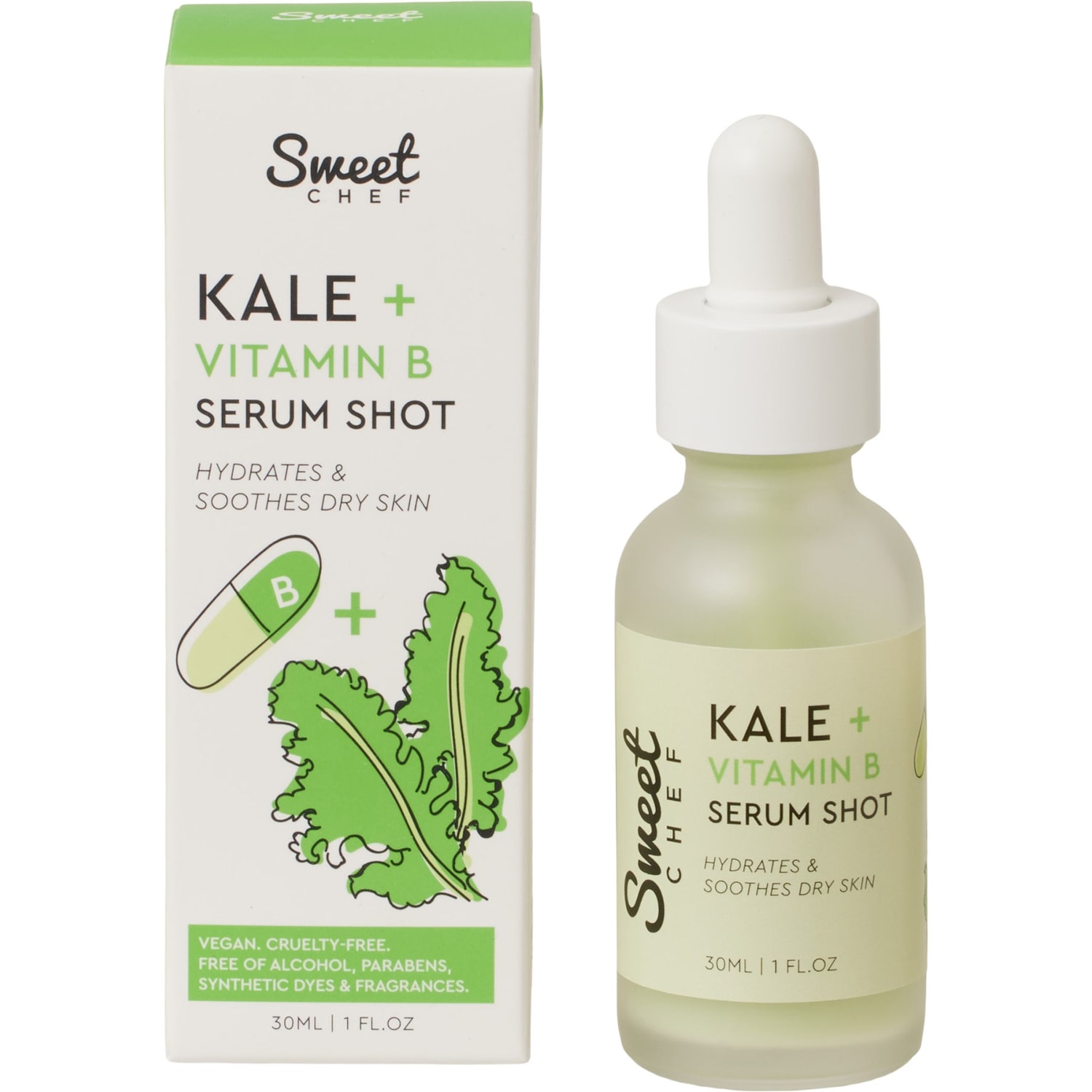 Sweet Chef Kale + Vitamin B Serum Shot - 1 oz. - Save 40%