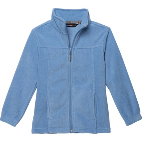 Swiss Alps Microfleece Jacket (For Little Girls) - Save 50%