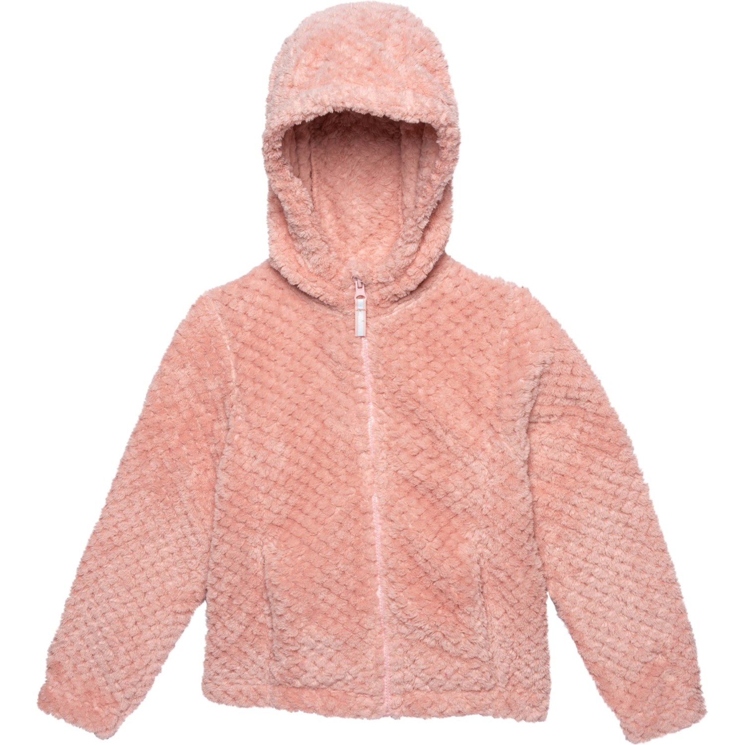 Swiss Alps Plush Fleece Jacket (For Big Girls) - Save 51%