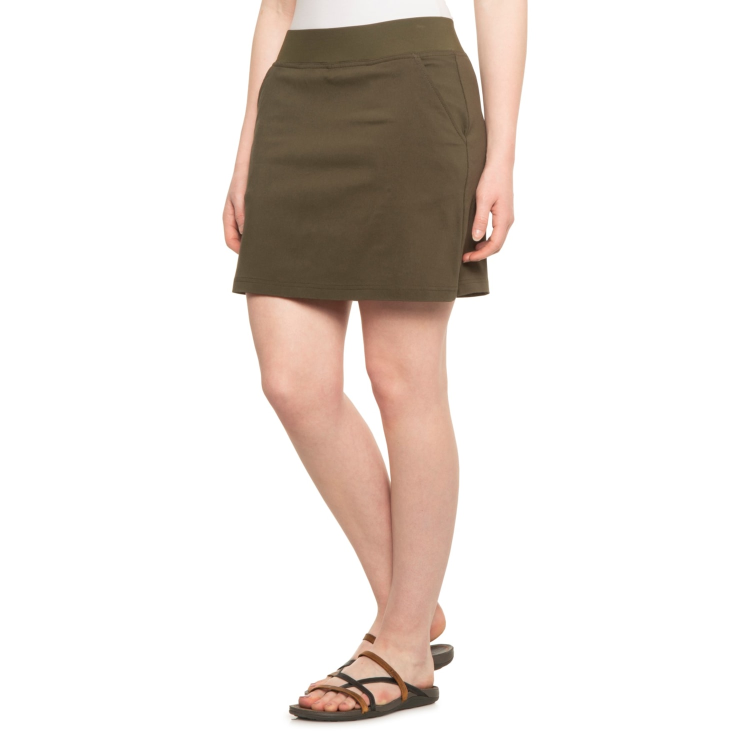 Swiss Alps Trekkie Stretch-Woven Skort (For Women) - Save 75%