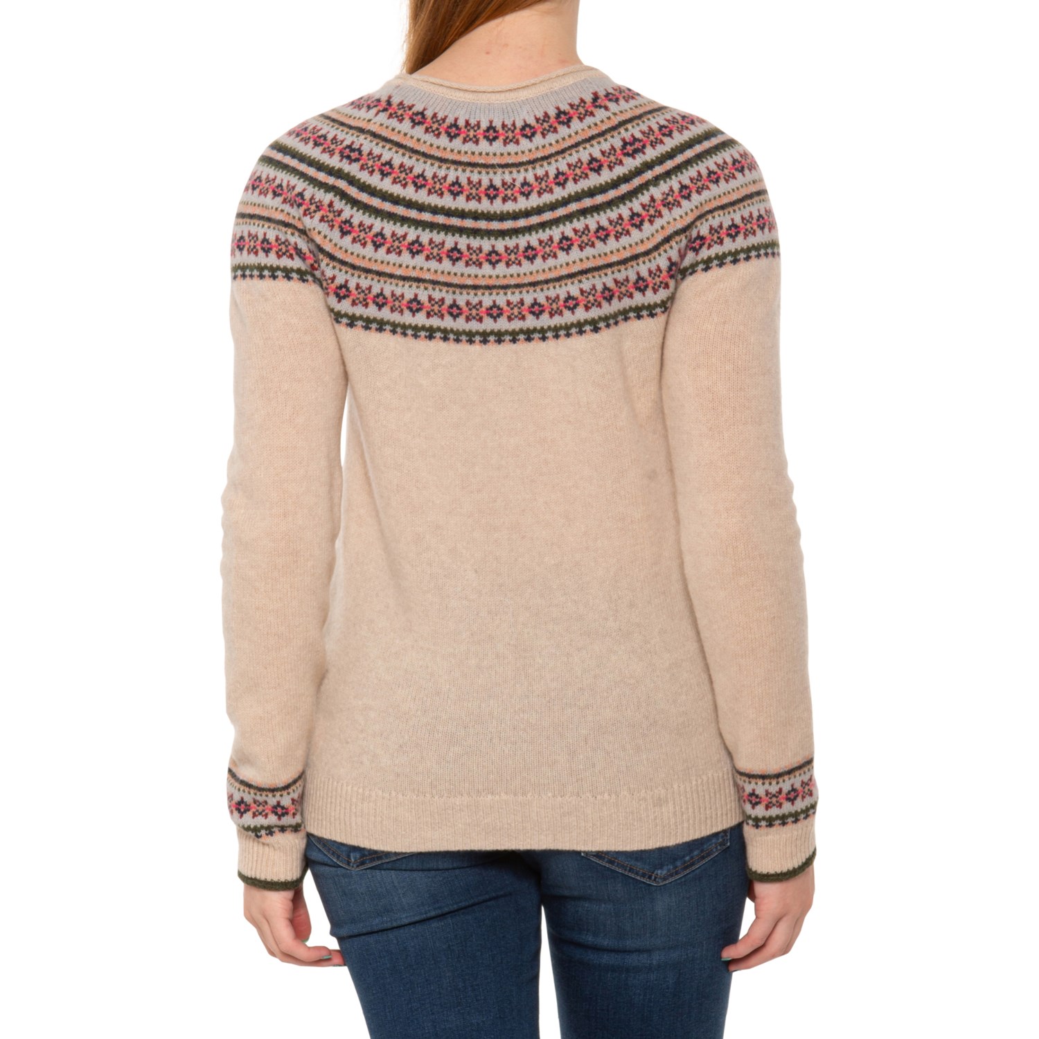 Tabitha Webb Ditzy Yoke Sweater - Lambswool - Save 42%