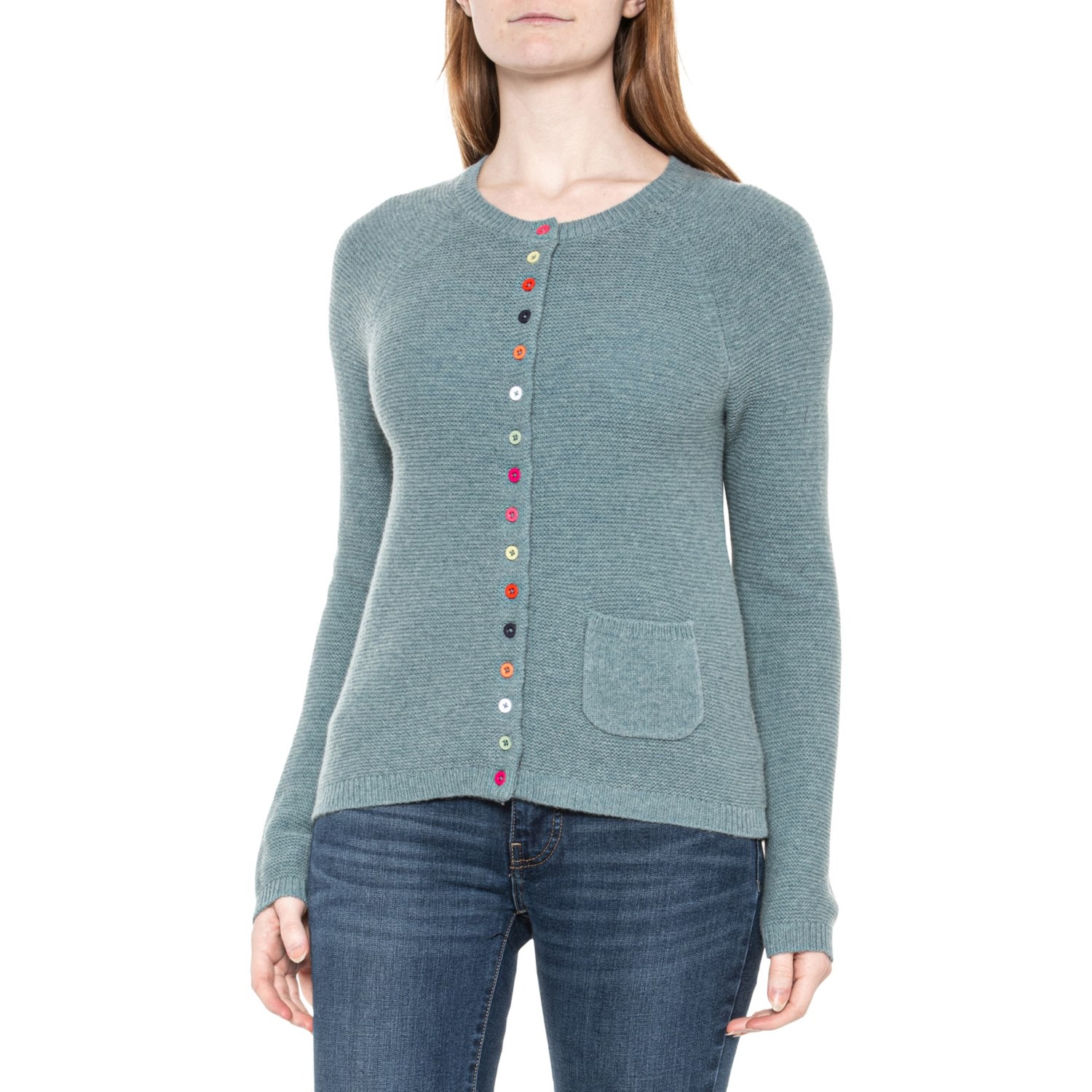 Tabitha Webb Links Raglan Cardigan Sweater - Lambswool - Save 42%