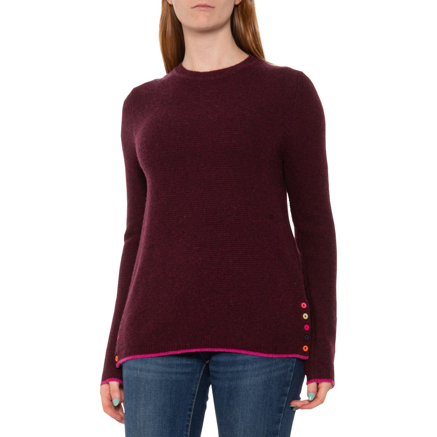Tabitha Webb Stripes Links Sweater - Lambswool - Save 57%